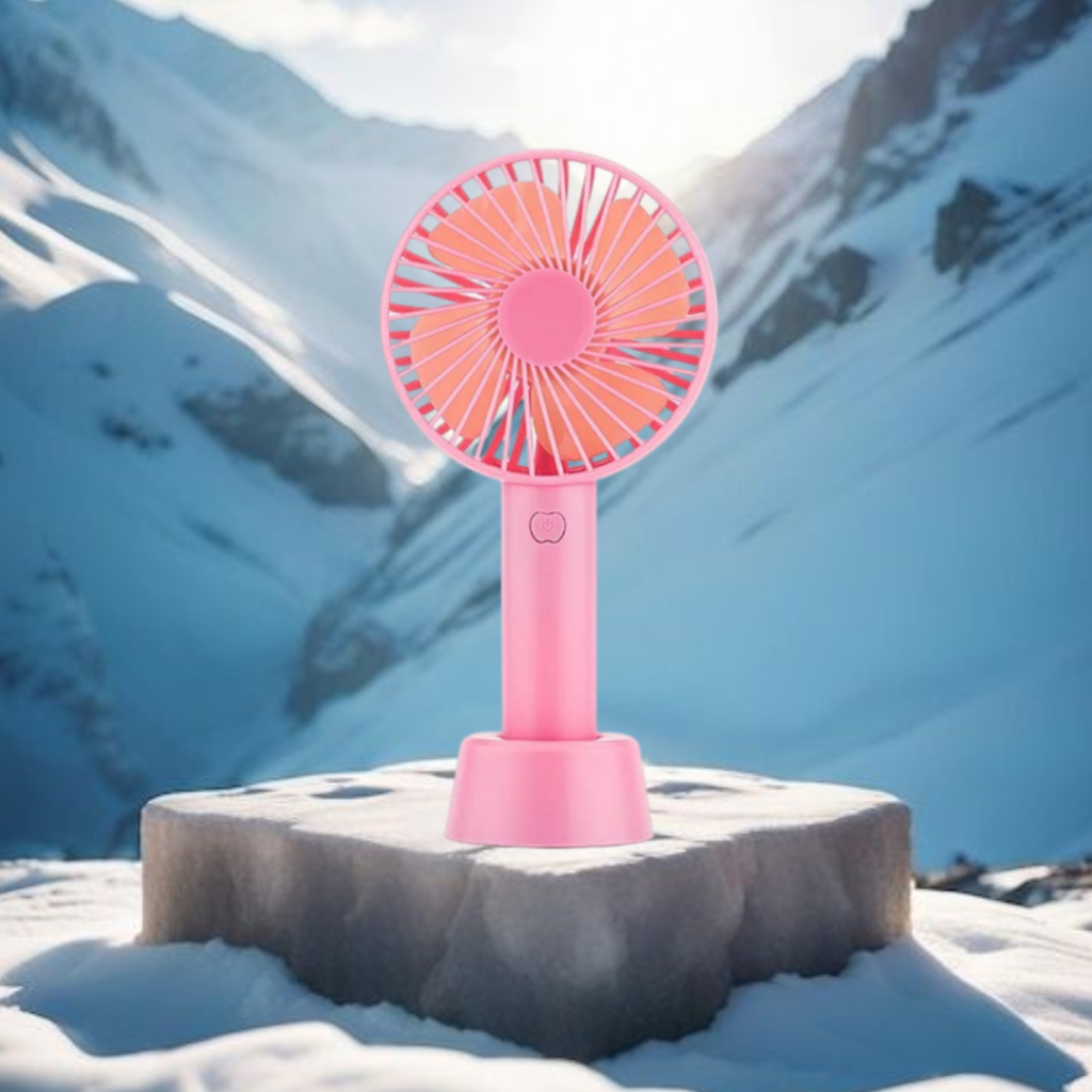 Shop Rechargeable Hand Fan – Mini Stylish & Portable Online